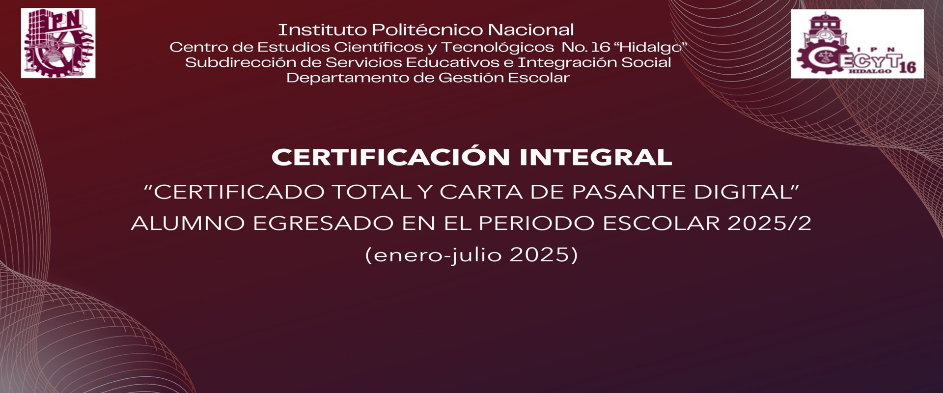 Centro de Estudios Científicos y Tecnológicos No. 16 | IPN Oficial