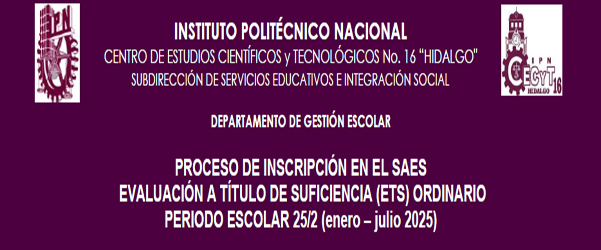 Centro de Estudios Científicos y Tecnológicos No. 16 | IPN Oficial
